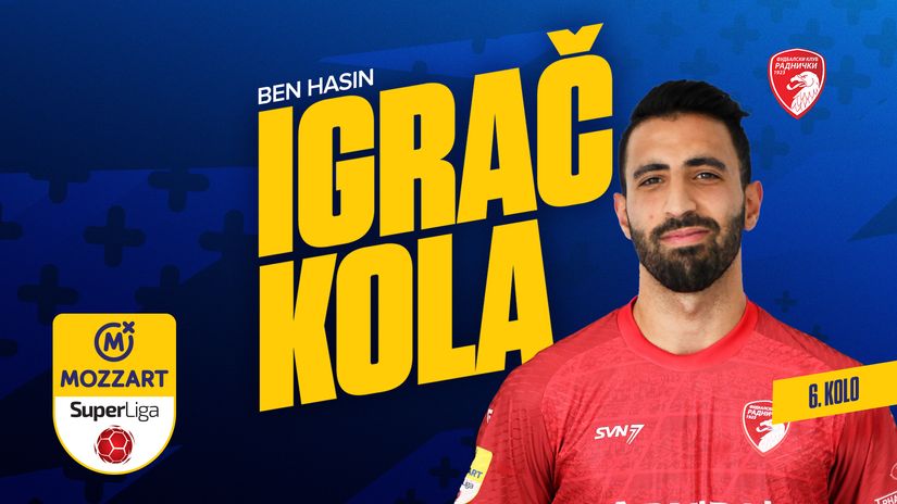 Najbolji igrač šestog kola Mozzart Bet Superlige: Ben Hasin i ...